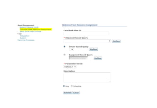Fleet management in Oracle Transport Management(otm) | PPTX