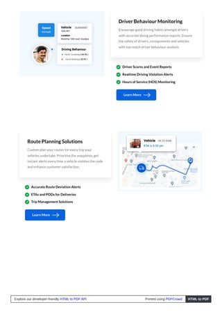Fleet Management Software | Track Live Location & Routes | PDF