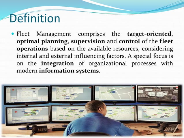 Fleet management system | PPTX | Logistics and Transportation Industry ...