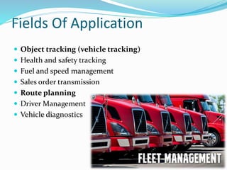 Fleet management system | PPTX