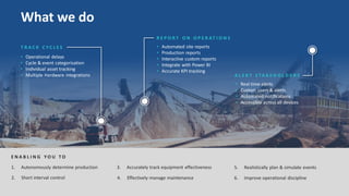 Fleet management system mine excellence | PDF