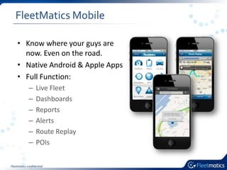 Fleetmatics Solutions | PPTX