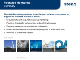 Fleet monitoring in thermal power plant | PPT