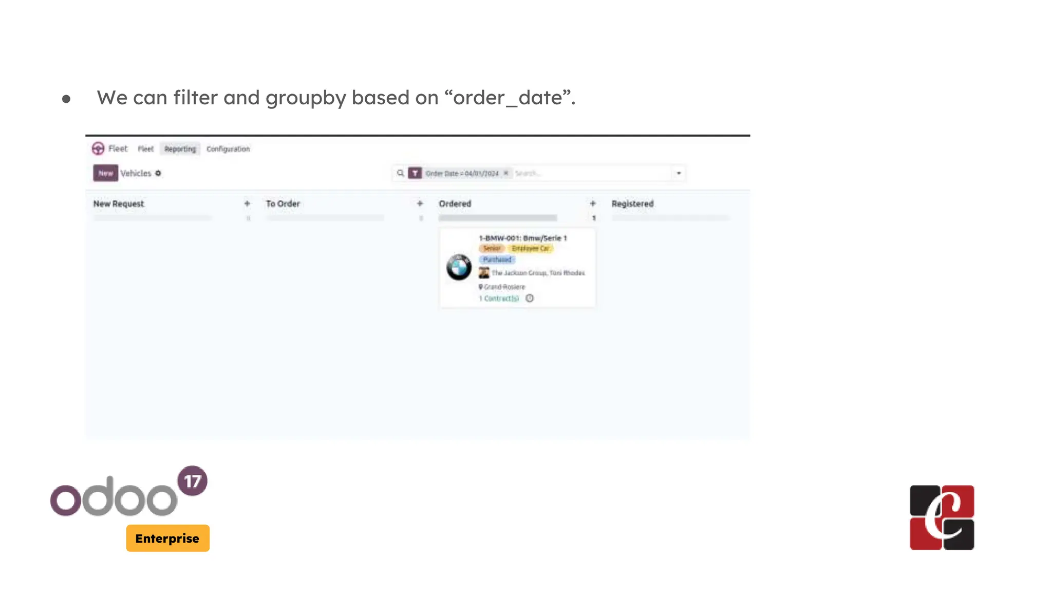 What are the new features in the Fleet Odoo 17 | PPT