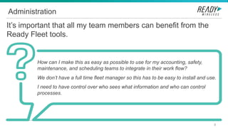 Introducing the new and improved Ready Fleet platform | PDF