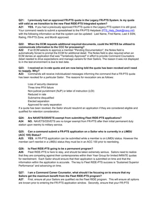 Fleetride PTS FAQ | DOC