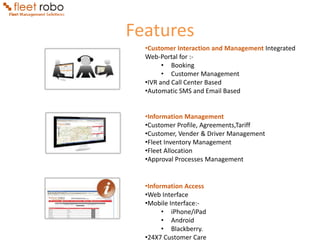 Fleet Robo-Fleet Management Solutions with GPS Vehicle Tracking System ...