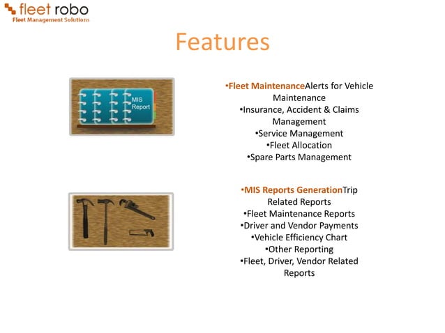 Fleet Robo-Fleet Management Solutions with GPS Vehicle Tracking System ...