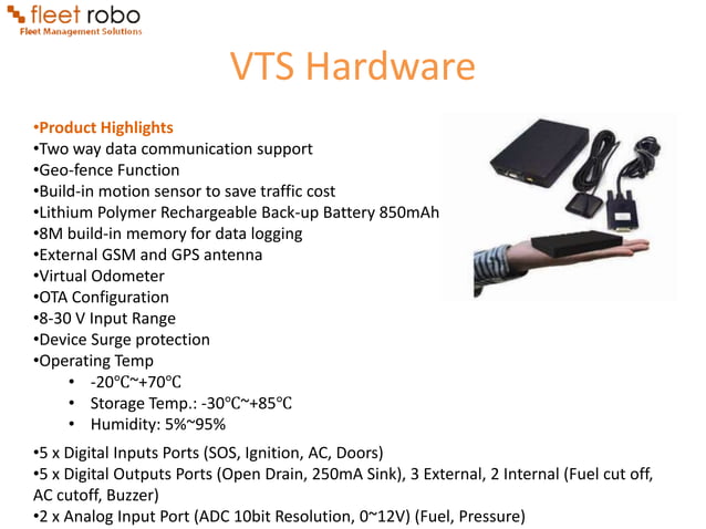 Fleet Robo-Fleet Management Solutions with GPS Vehicle Tracking System ...