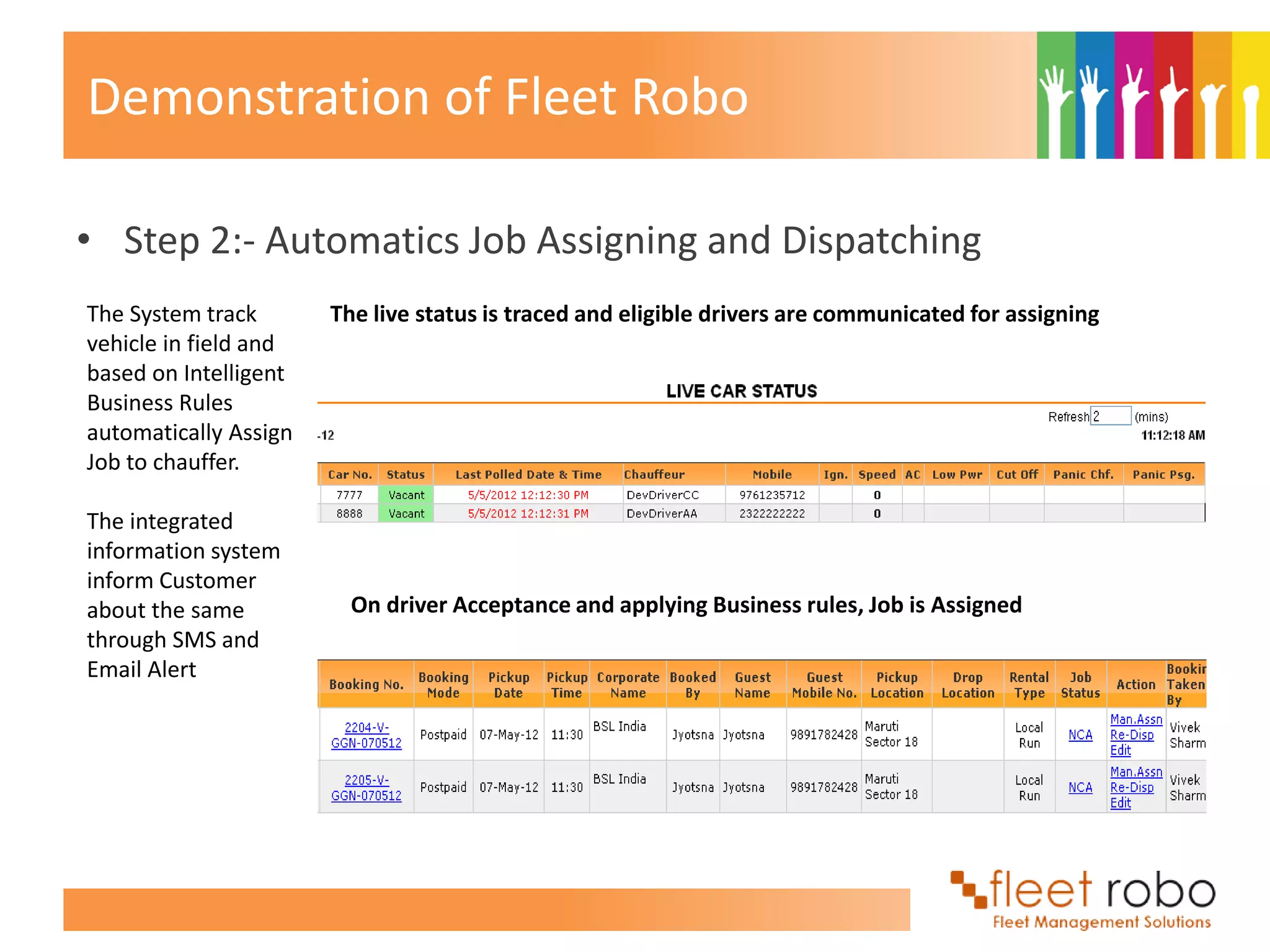 Fleet Robo-Fleet Management Solutions and GPS Vehicle Tracking System | PDF
