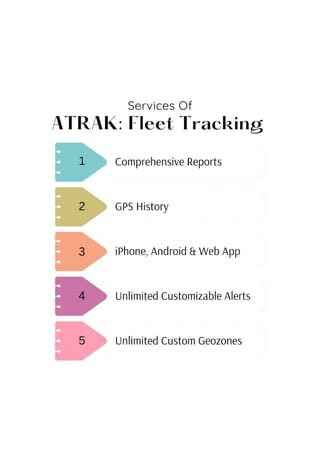 Atrak Services: Fleet Tracking Australia | PDF
