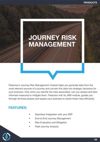 FleetView - Driver Behaviour, Journey Risk and Fleet Management | PDF