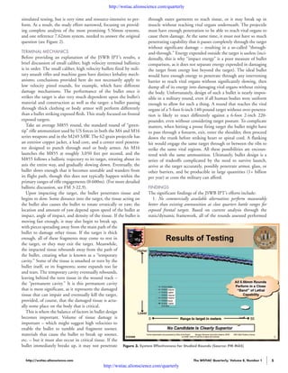 Bullet Performance and Lethality | PDF
