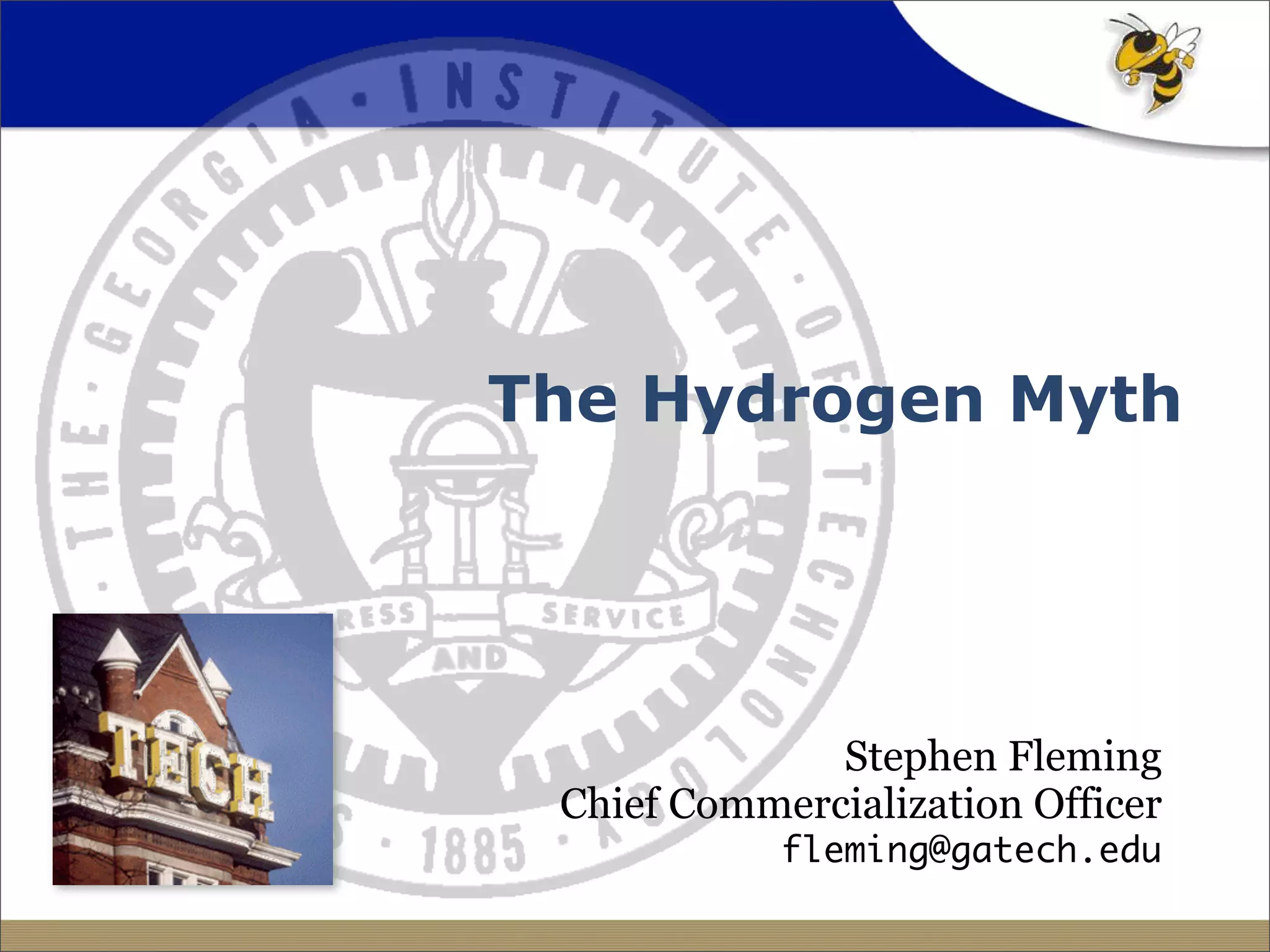 The Hydrogen Myth | PDF