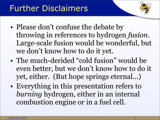 The Hydrogen Myth | PDF