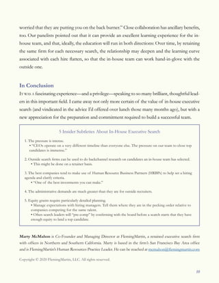 Fleming martin whitepaper-bringing-the-executive-search-function-in ...