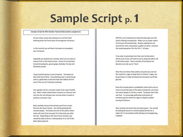 Fleming student prototype presentation | PPTX