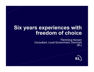 Freedom of choice | PDF