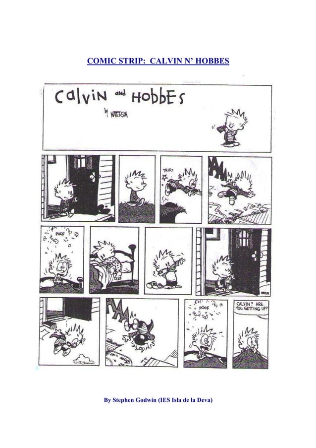 Calvin And Hobbes | PDF