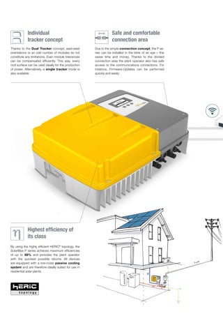 SolarMax P Series 'Battery Ready' Inverters. | PDF