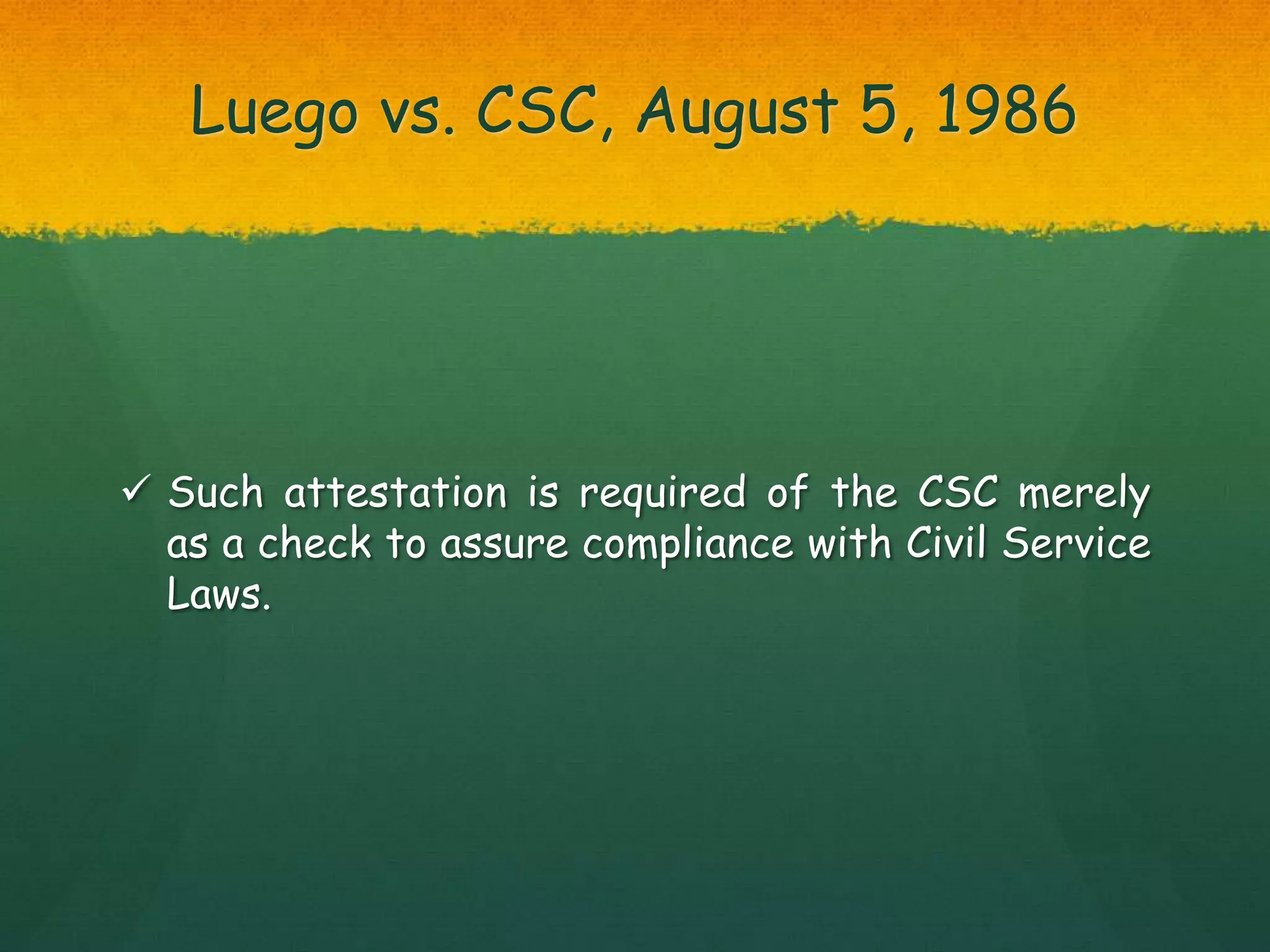 Appointments in the Civil Service | PPTX