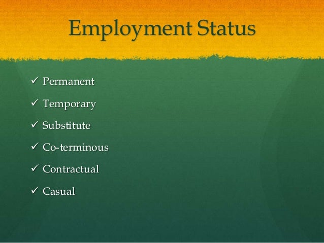 Appointments in the Civil Service