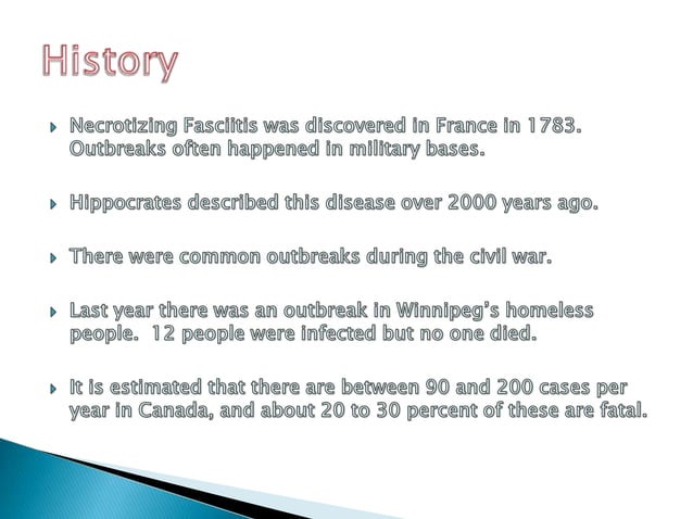 Flesh Eating Disease1 | PPTX