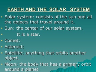 ESS: SOLAR SYSTEM | PPT | Space and Astronomy | Science