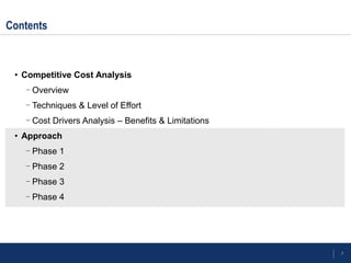 Flevy.com - Cost Drivers Analysis | PDF