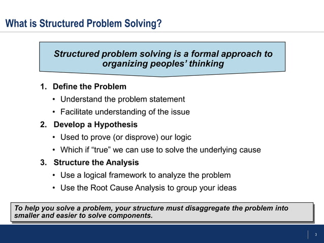 Flevy.com - Structured Problem Solving & Hypothesis Generation | PDF