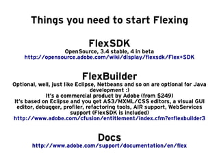 Introduction to Flex | PPT