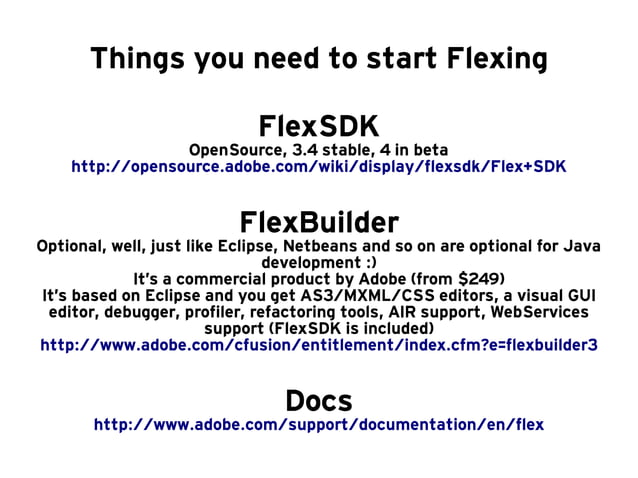 Introduction to Flex | PPT