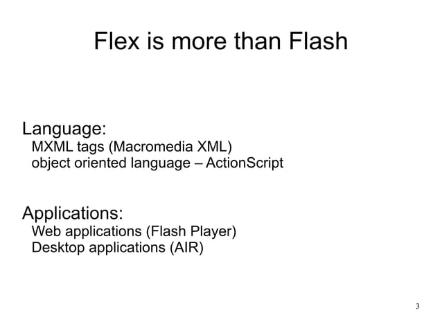 Adobe Flex Framework | ODP