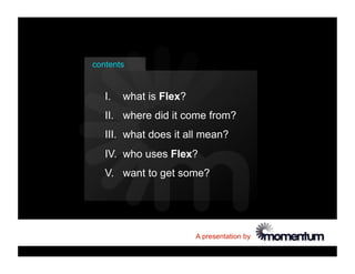 Adobe Flex | PPT