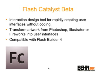 Adobe Flex 4 Overview | PPT