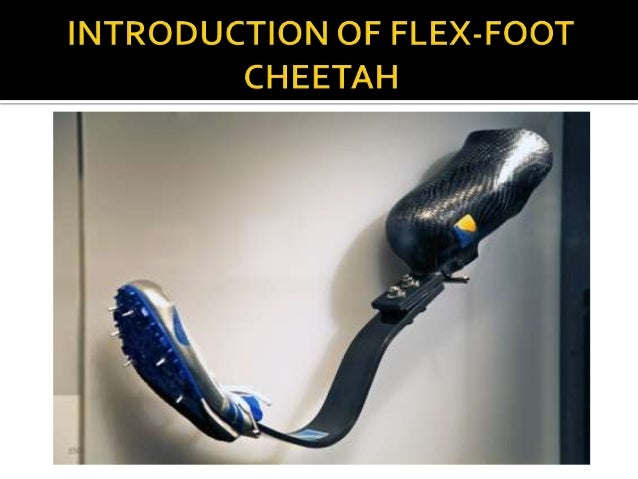 Flex foot cheetah presentation