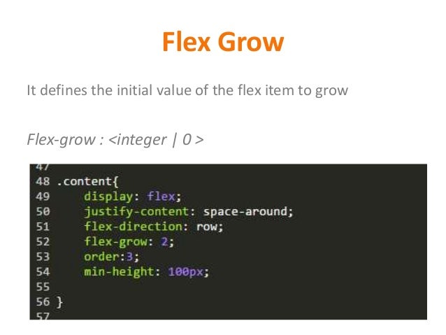 CSS3 Flex Layout