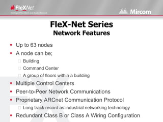 Discover the Mircom FleX-Net system | PDF