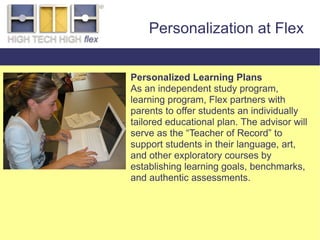 High Tech High Flex Introductory Presentation | PDF