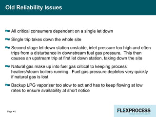 Case Study: Natural Gas Letdown Reliability | PPT
