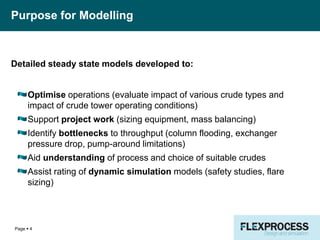 Case Study: Modelling Refinery Processes | PDF