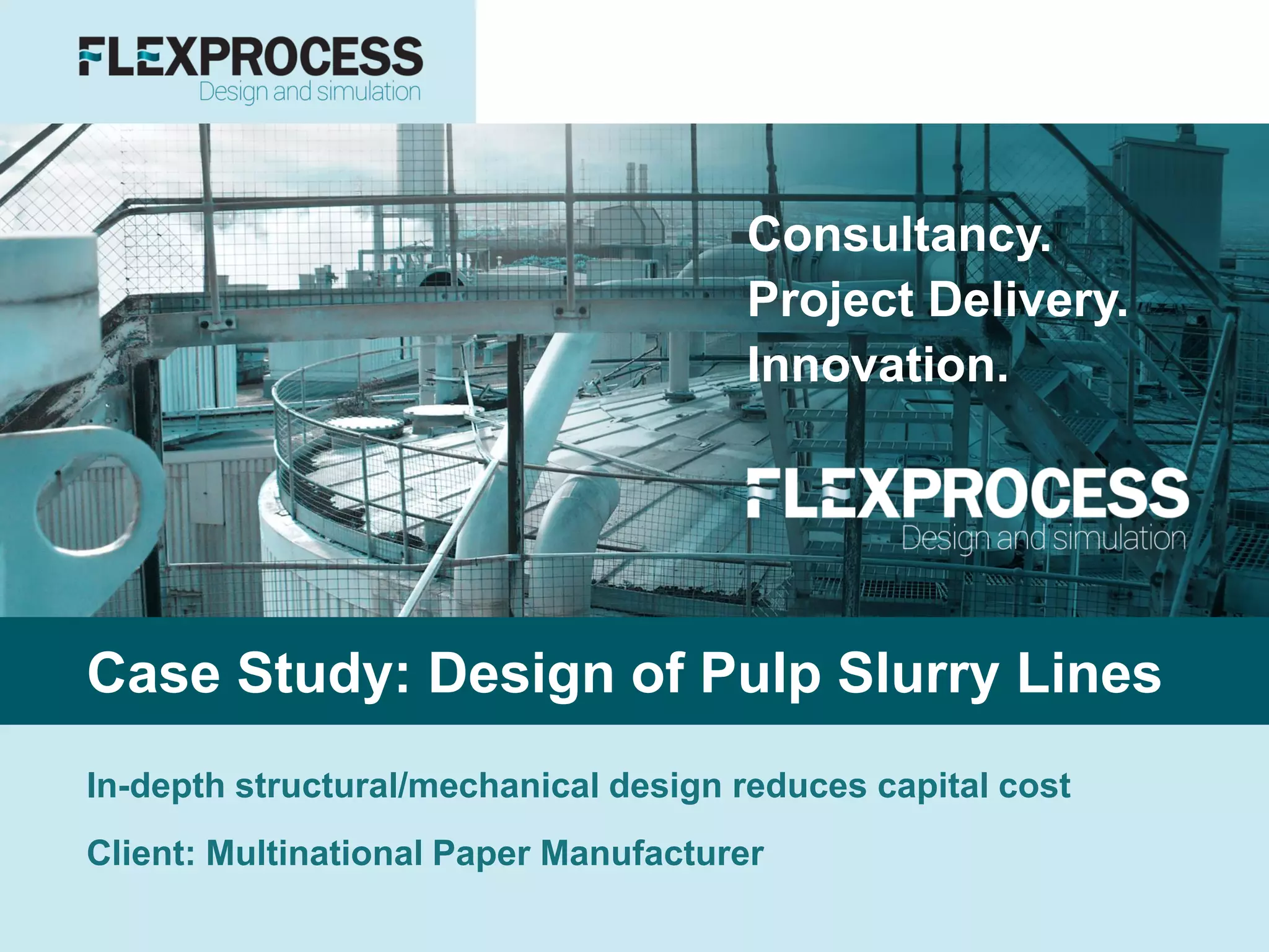 Case Study: Design of Pulp Slurry Lines | PDF | Civil Engineering ...