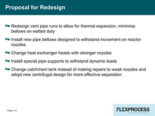 Case Study: Resin Reactor Vent Analysis | PDF
