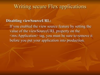 Flex security | PPT