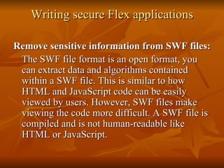 Flex security | PPT