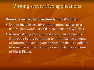 Flex security | PPT