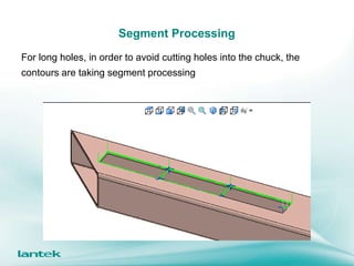 Lantek nesting software for tube fiber laser cutting machine | PPTX