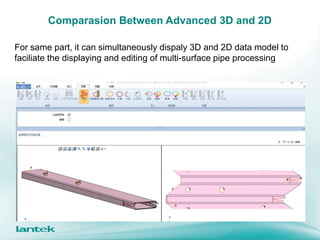Lantek nesting software for tube fiber laser cutting machine | PPTX