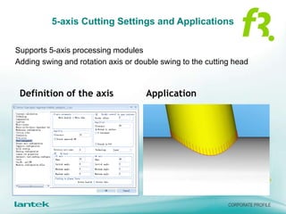 Lantek nesting software for tube fiber laser cutting machine | PPTX