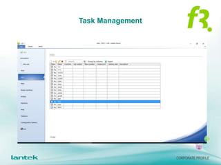 Lantek nesting software for tube fiber laser cutting machine | PPTX